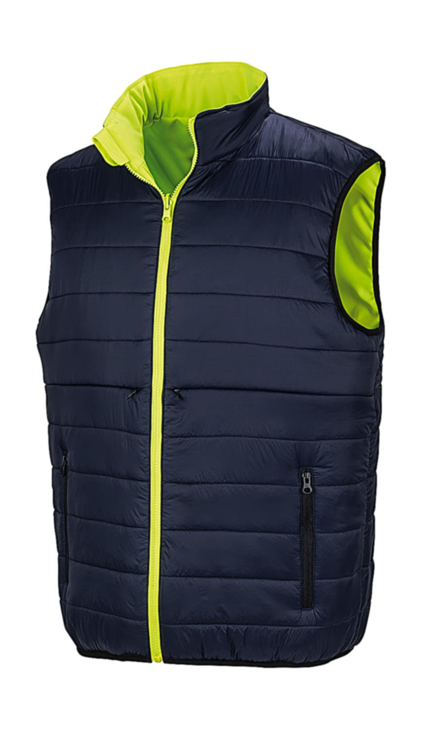 Reversible Soft Padded Safety Gilet - Cityplotter