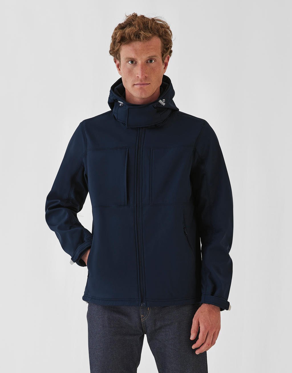 Hooded Softshell/men - Cityplotter