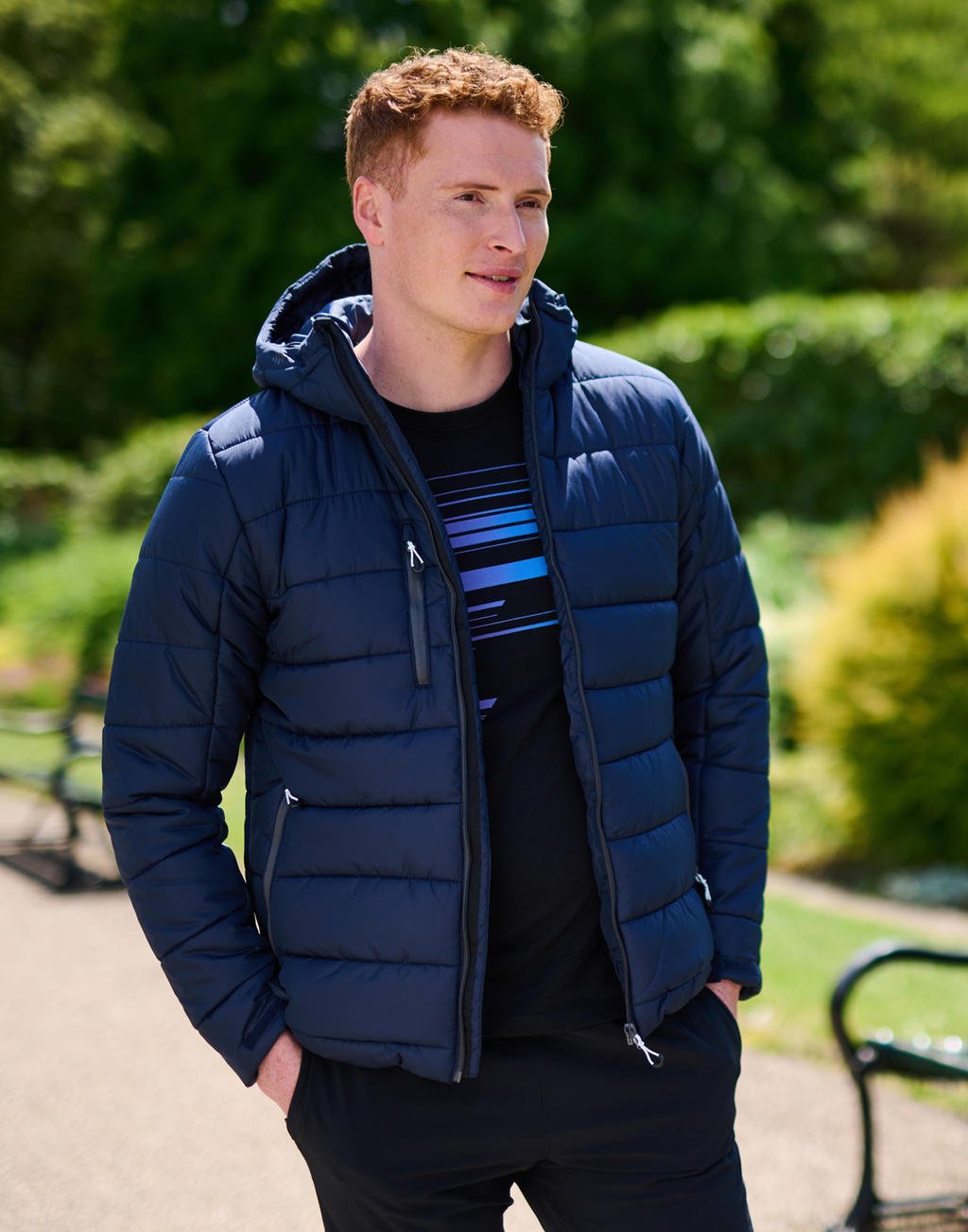 Men’s Navigate Thermal Hooded Jacket - Cityplotter