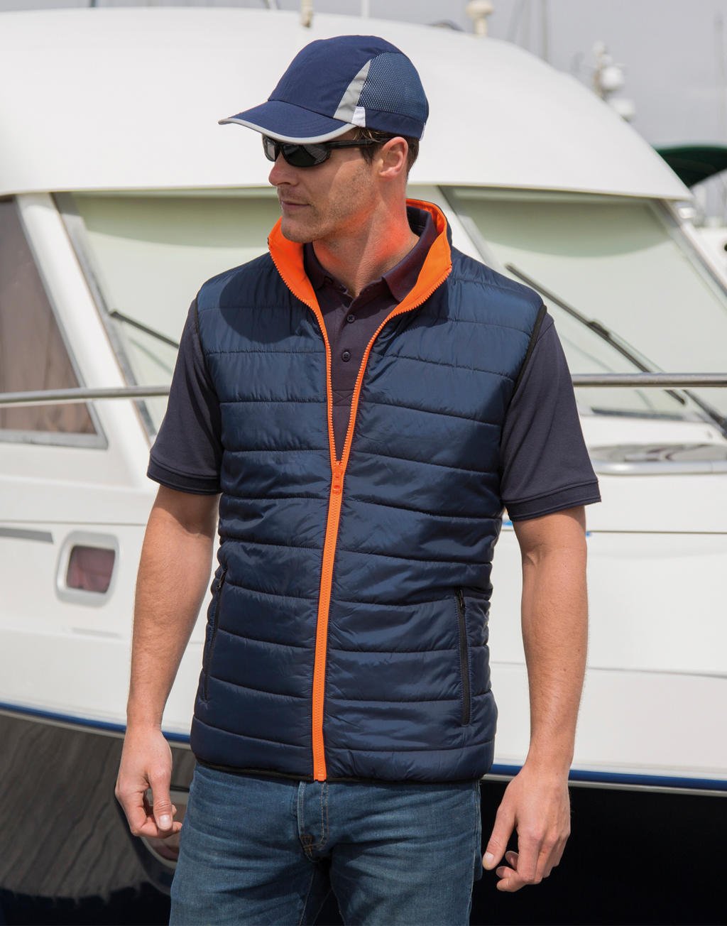 Reversible Soft Padded Safety Gilet - Cityplotter