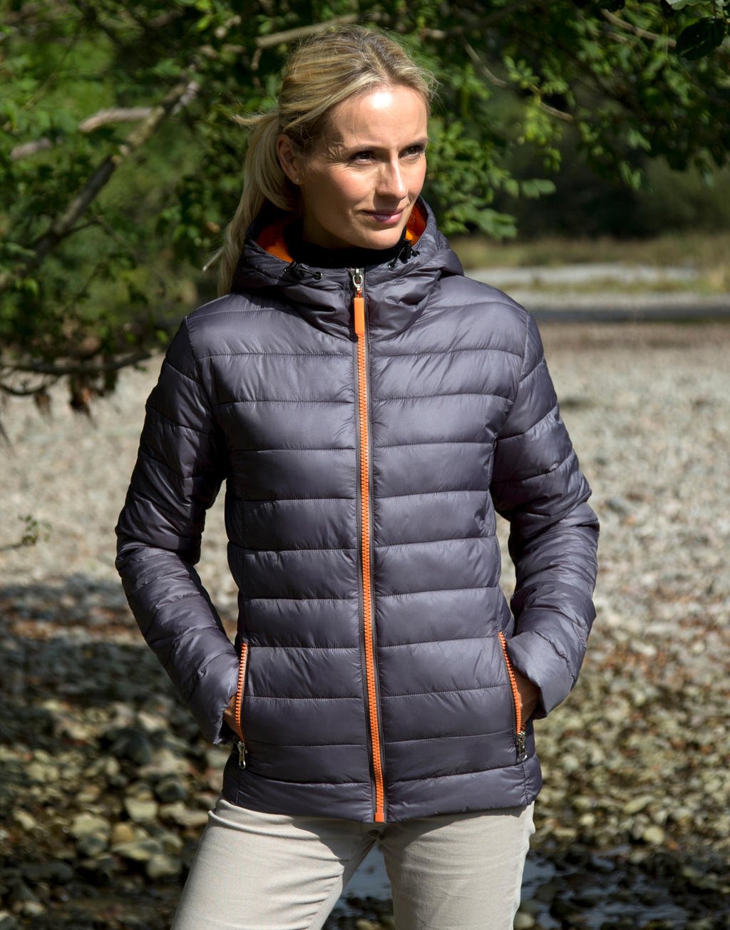 Ladies' Snow Bird Hooded Jacket - Cityplotter