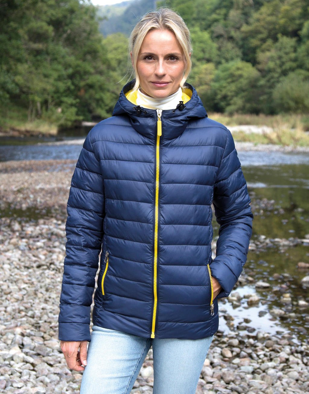 Ladies' Snow Bird Hooded Jacket - Cityplotter