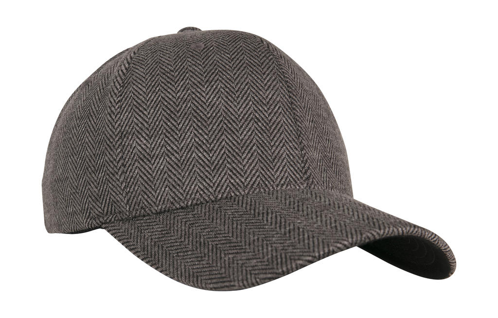 Herringbone Melange Cap - Cityplotter